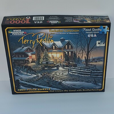 Terry Redlin Crown Thy Good With Brotherhood 1000 Piece Jigsaw Puzzle ...