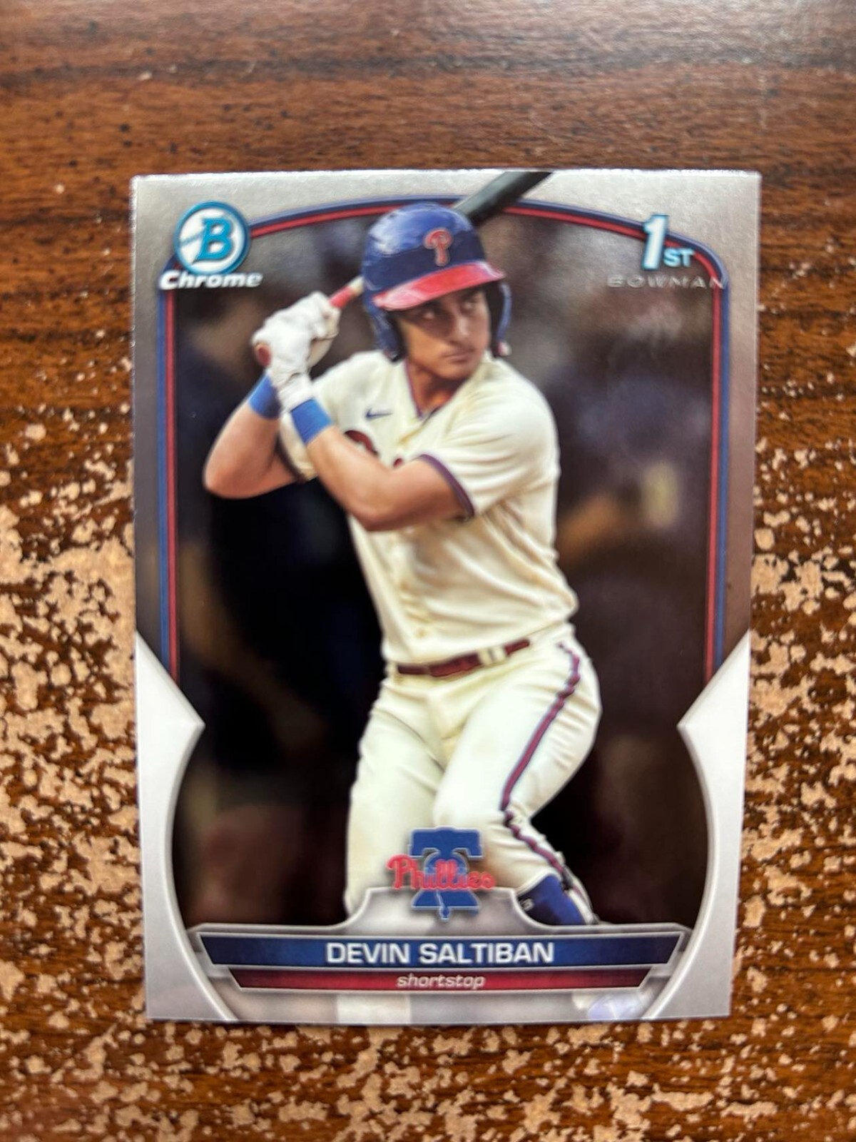Devin Saltiban, Chrome #BDC-2 - 2023 Bowman Draft | eBay