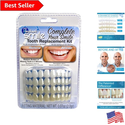 Customizable Teeth for Missing Tooth - Safe Oral Solution - 10+ Years ...