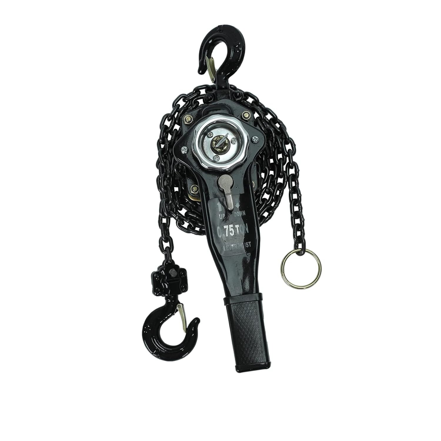 3/4 Ton Lever Block Chain Hoist Ratchet Type Come Along Puller 10FT ...
