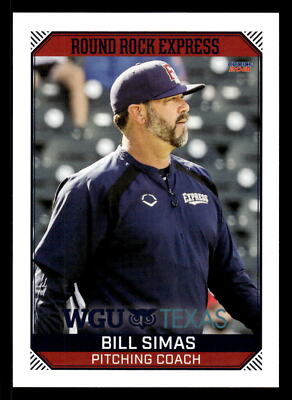 Bill Simas 2021 Choice Round Rock Express #32 Round Rock Express | eBay