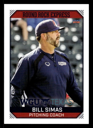 Bill Simas 2021 Choice Round Rock Express #32 Round Rock Express | eBay