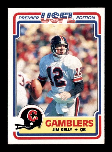 1984 Topps USFL #36 Jim Kelly RC NM+ X3165328 | eBay