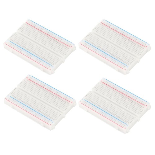 4PCS 400 Point Solderless Breadboards PCB Board Protoboard for Proto ...