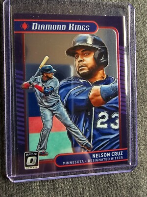 2021 Panini Donruss Optic - Diamond Kings #6 Nelson Cruz | eBay