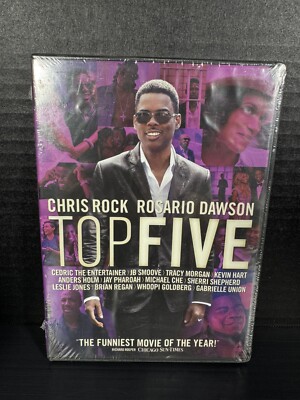Top Five (DVD, 2014) Chris Rock Rosario Dawson - New/Sealed 32429216311 ...