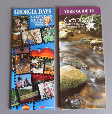 Georgia brochures 1997-98: Guide to State Parks & Sites / Calendar of ...