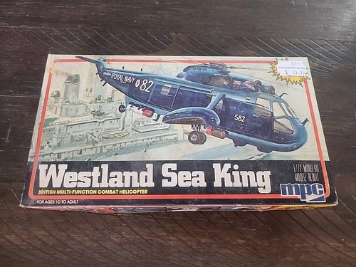 (OPEN BOX) SEE PICS* WESTLAND SEA KING MODEL KIT (PL1183) | eBay UK