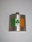 Irish Ireland Shamrock Stainless Steel 6oz Flask | eBay