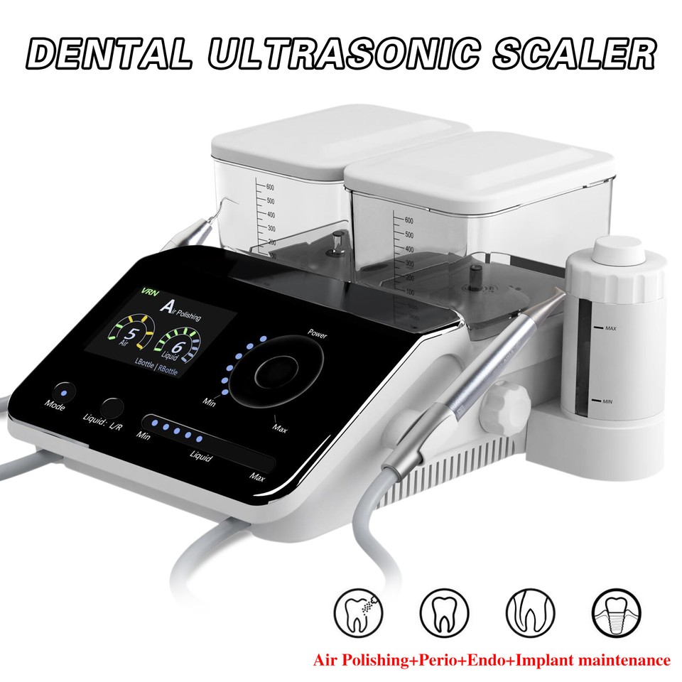 VRN-Q6 Dental Ultrasonic Scaler AIRFLOW EMS Prophylaxis Piezon & Prophy ...