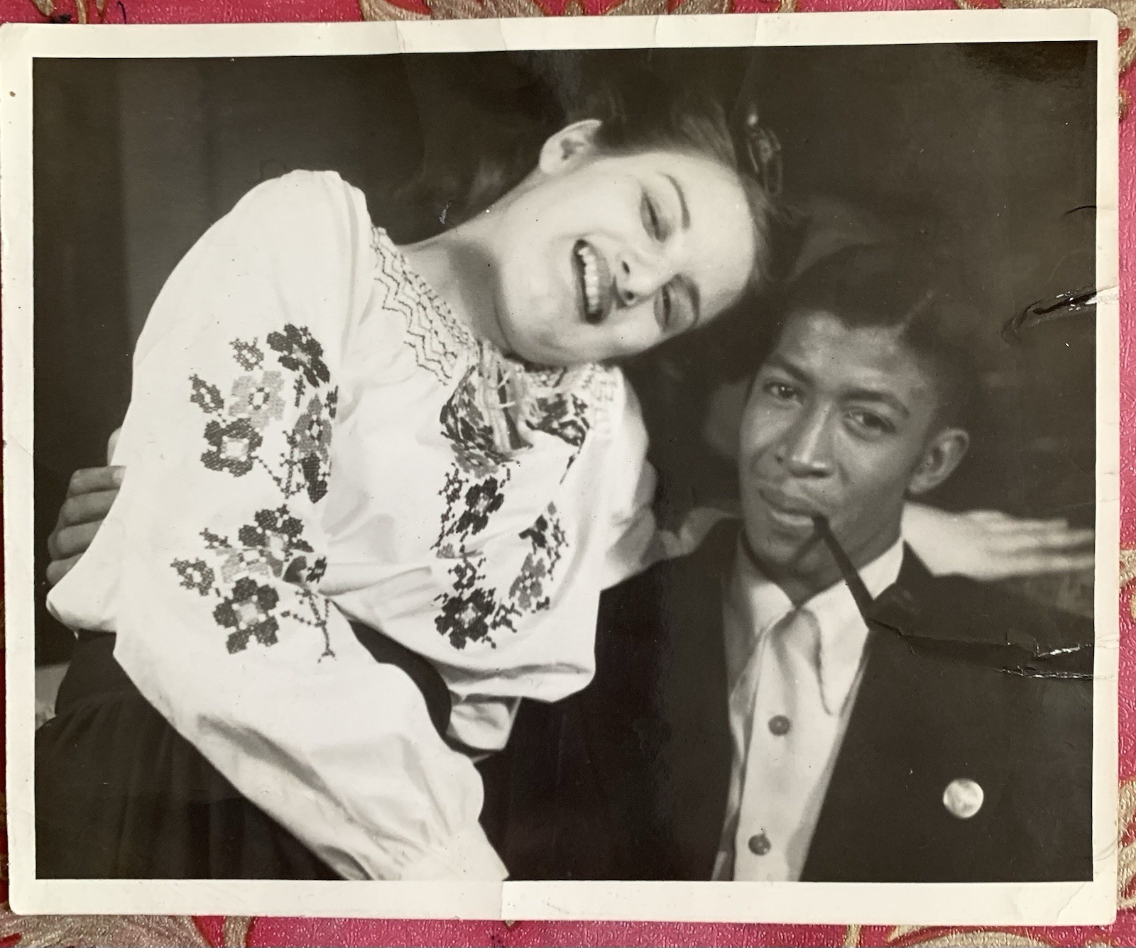 Vintage photo: African American / white interracial mixed couple 1940s ...