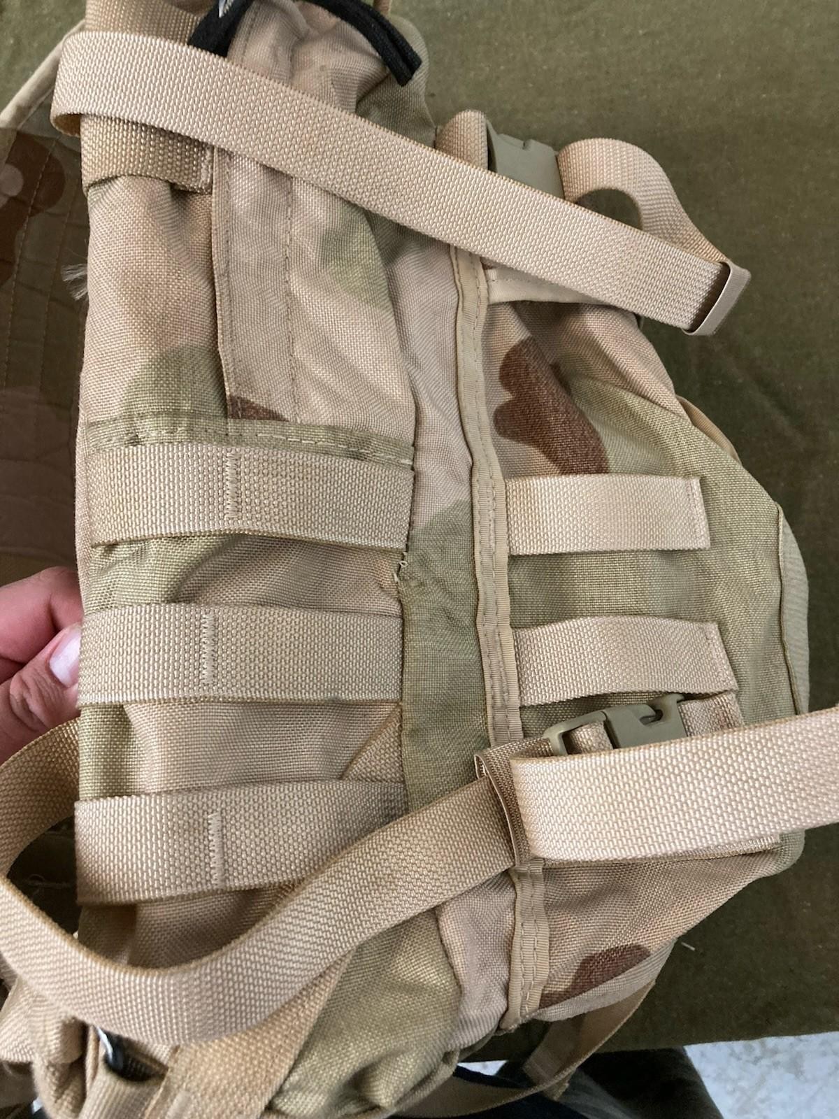 US Army DCU Desert Camo Assault Pack MOLLE Backpack Surplus 3 Day ...