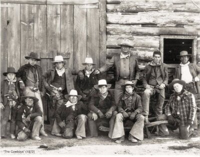 The Cowboys with John Wayne Studio Photo Framing Print 8 x 10 | eBay