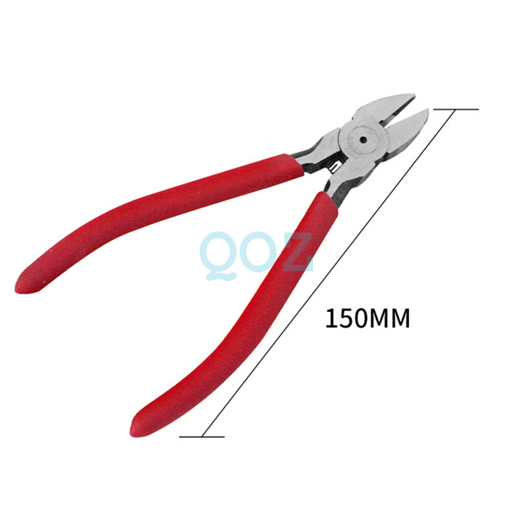150mm 6" Flush Cut Side Cutters Diagonal Cutting Pliers Wire Cable ...