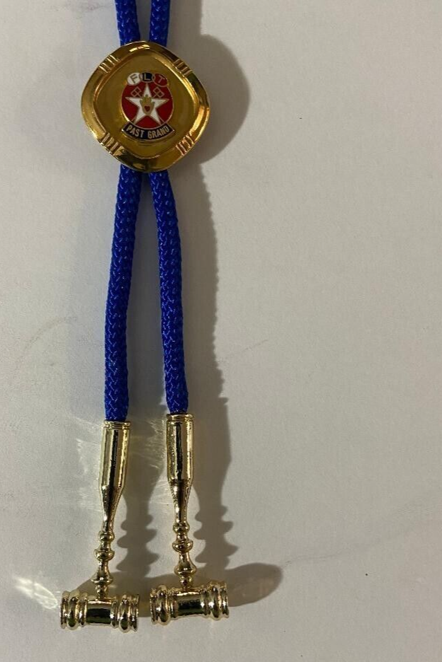 Vintage Bolo FLT Odd Fellows Past Grand w/2 Gavels Bolo Tie | eBay