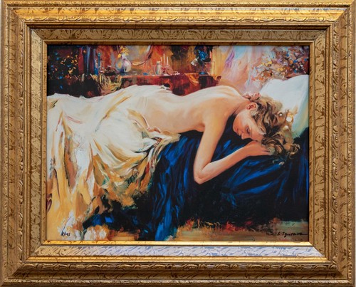 Sergey Ignatenko- Original Giclee on Canvas "Sleeping" | eBay