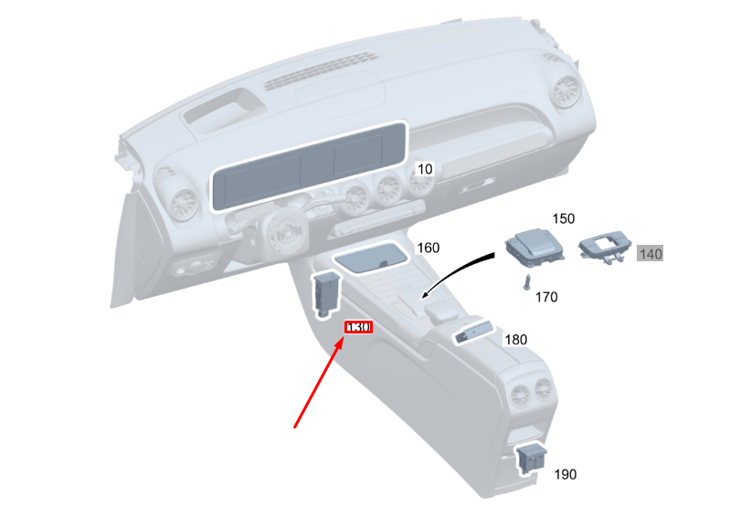 Mercedes-Benz Original Multimedia Connection W177 W247 A2478206301 for ...