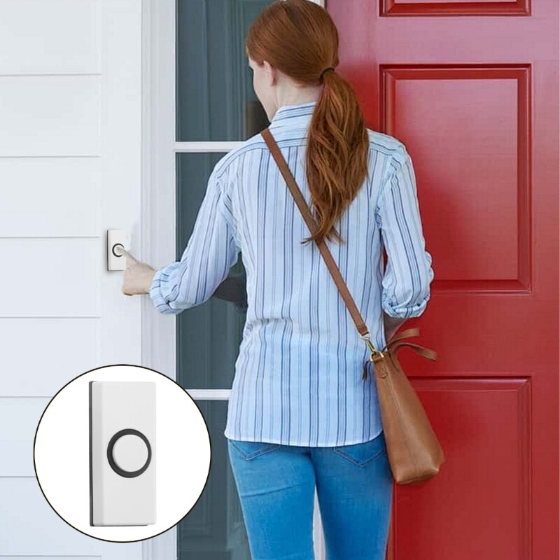Door Bells Button Doorbell Push Button with Screws Wall Mounted ...