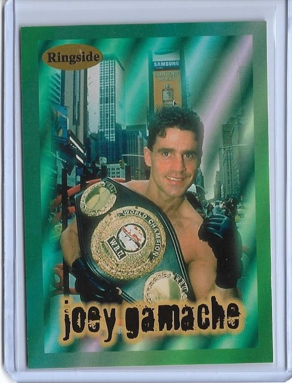 1996 RINGSIDE JOEY GAMACHE BOXING CARD #39 ~ BATH MAINE | eBay