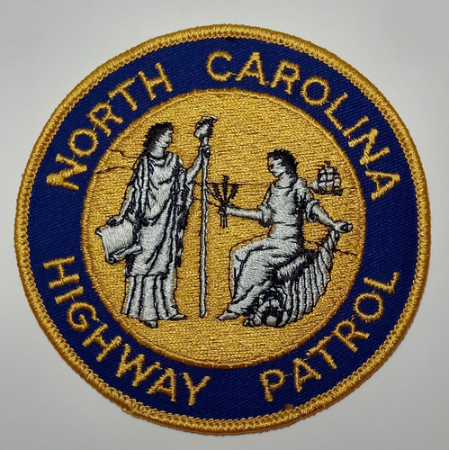 NCSHP North Carolina State Highway Patrol Police Patch NC State Trooper ...