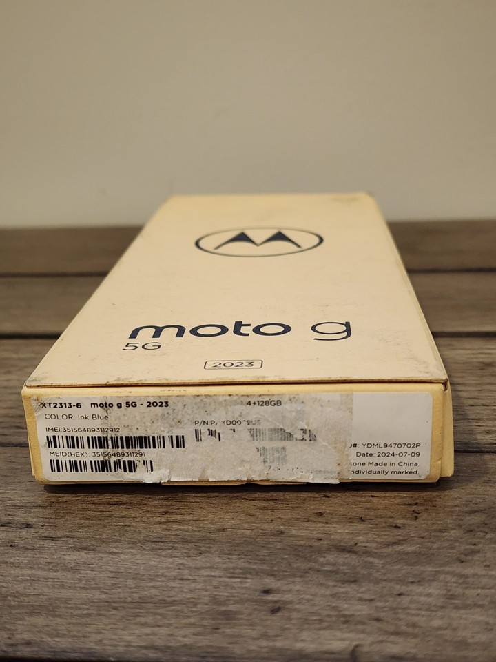 Motorola Moto G 5G XT2313-6 4+128GB Unlocked Ink Blue - NEW OPEN BOX ...