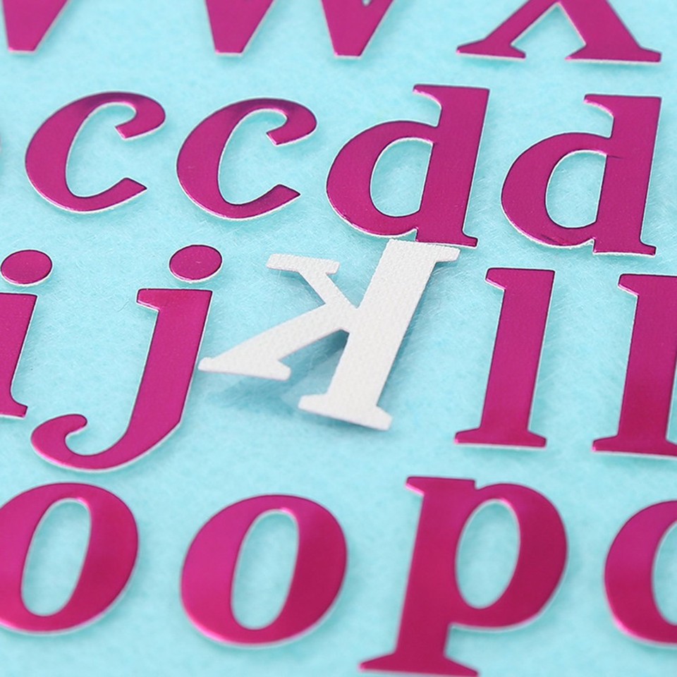 10Pcs Colorful Letter Stickers Alphabet Stickers DIY Stock (Random ...
