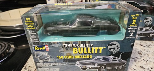 Revell Metal Body 1/25 1968 Ford Mustang bullitt Steve McQueen movie ...