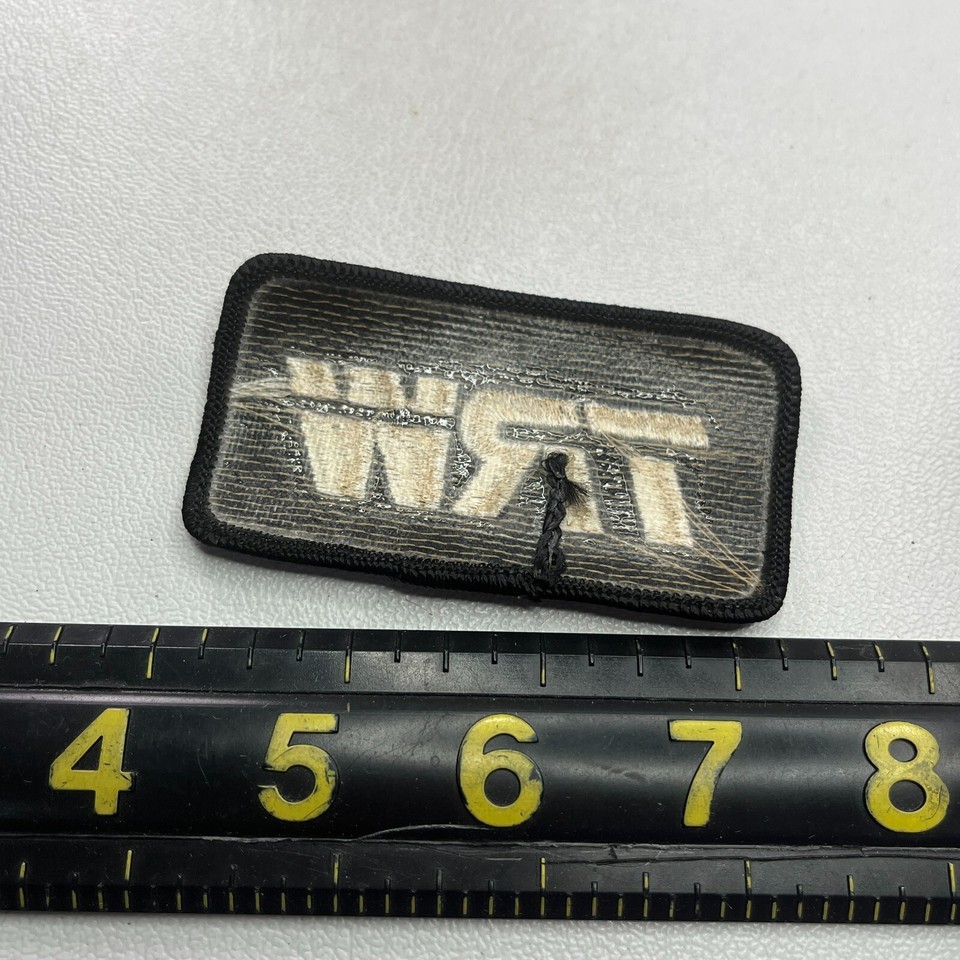 Unknown Letter Initials TRW T R W Advertising Patch T092 | eBay