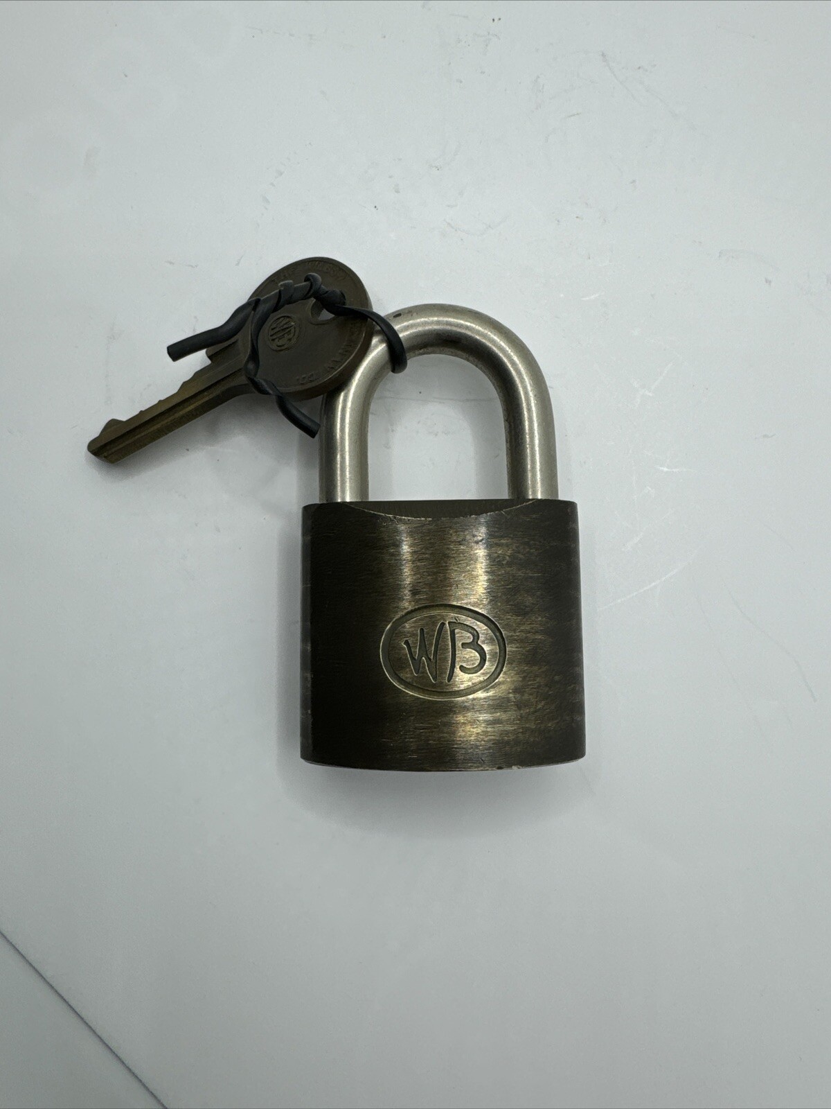 Vintage WB Lock with Working Key | eBay