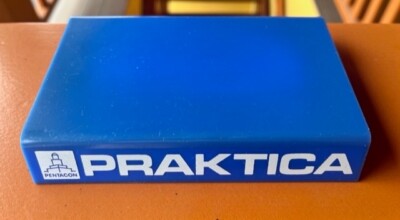 Orig. Praktica Pentacon Camera Stand Blue - Advertising Pentacon ...