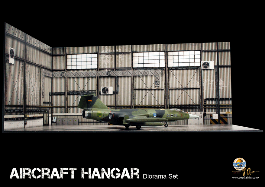 Coastal Kits 1:72 Scale Hangar Diorama Set | eBay UK