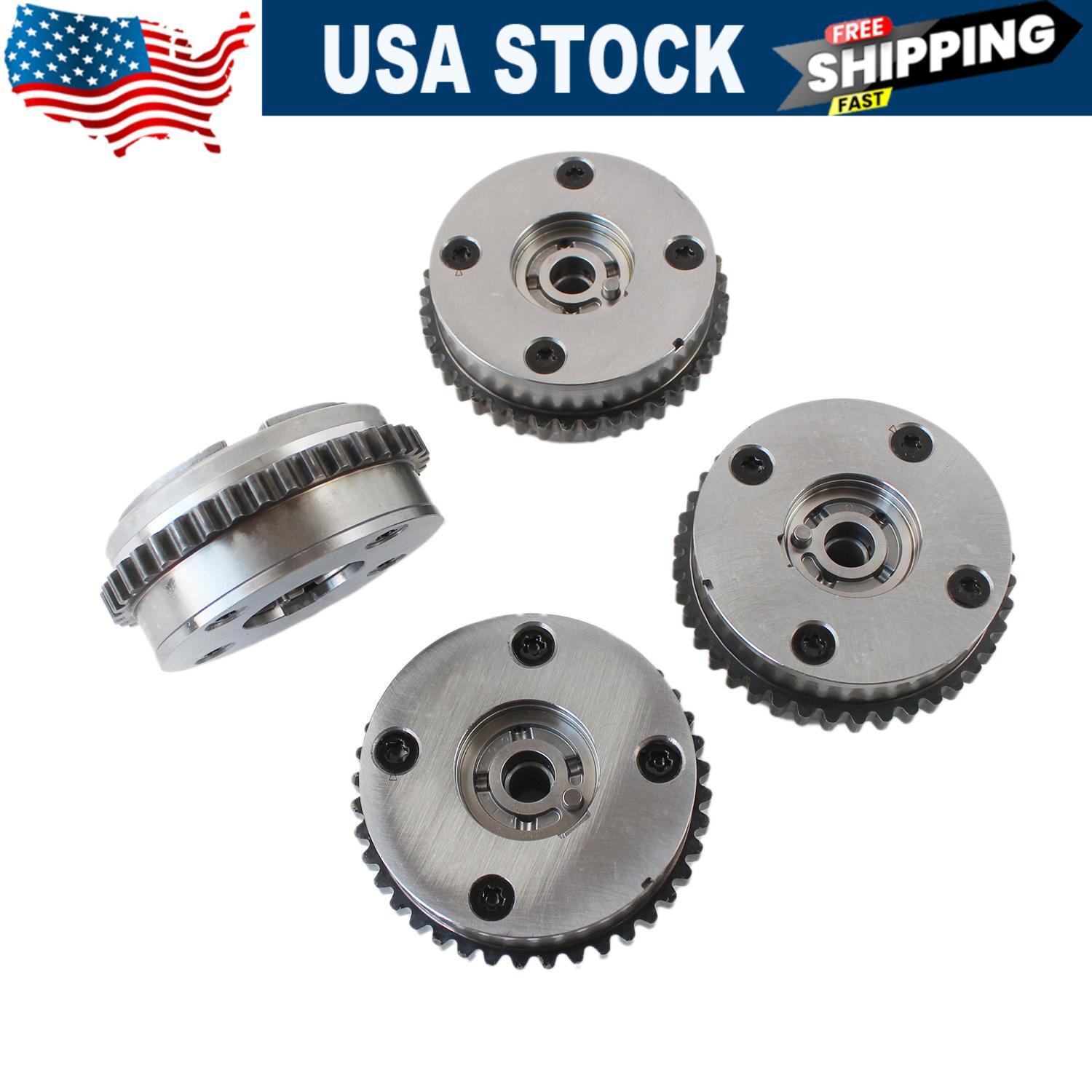 Complete Timing Chain Kit & 4x VVT Cam Phaser Set For 3.0L 3.6L EQUINOX ...