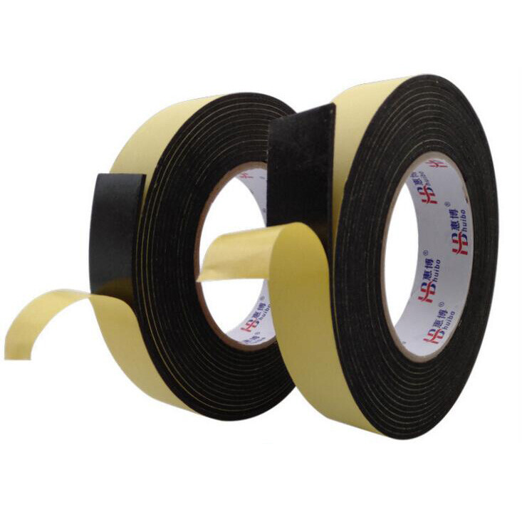 5M 10M EVA Foam Tape Self Adhesive 1mm 2/3mm Thick Door Sponge Seal ...