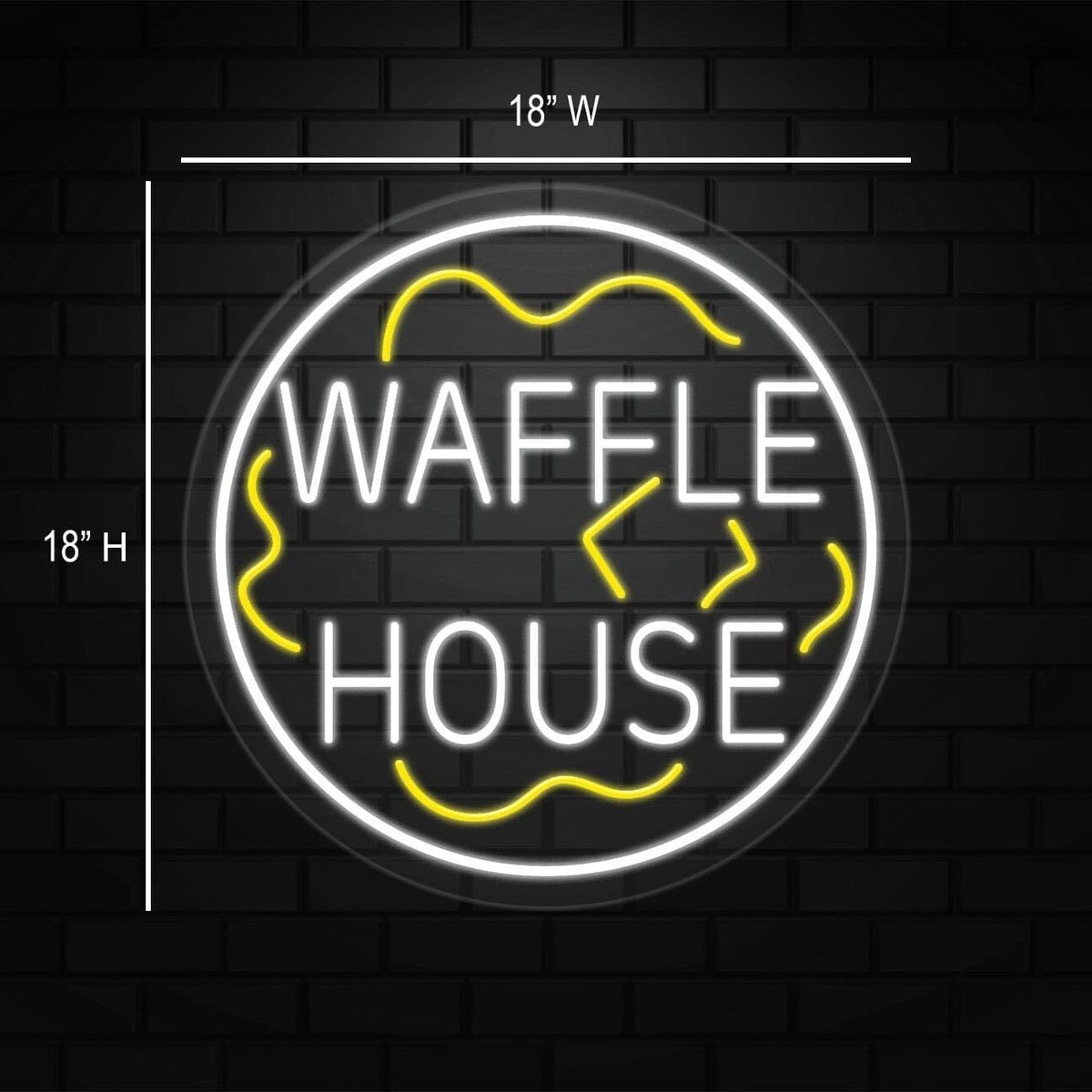 Waffle House Logo Circle Waffle House Vector Art, Icons, And Graphics