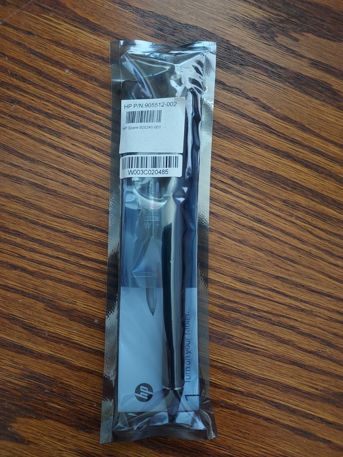 Genuine HP Stylus Active Pen for HP Spectre Grey with Battery HP P/N ...