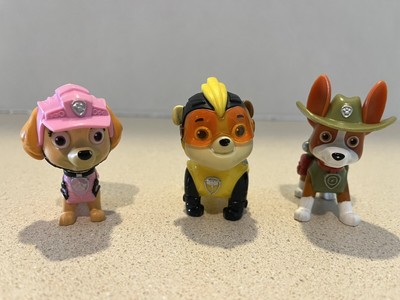 Paw Patrol Figures LOT of 3 Tracker Rubble Skye 2” | eBay