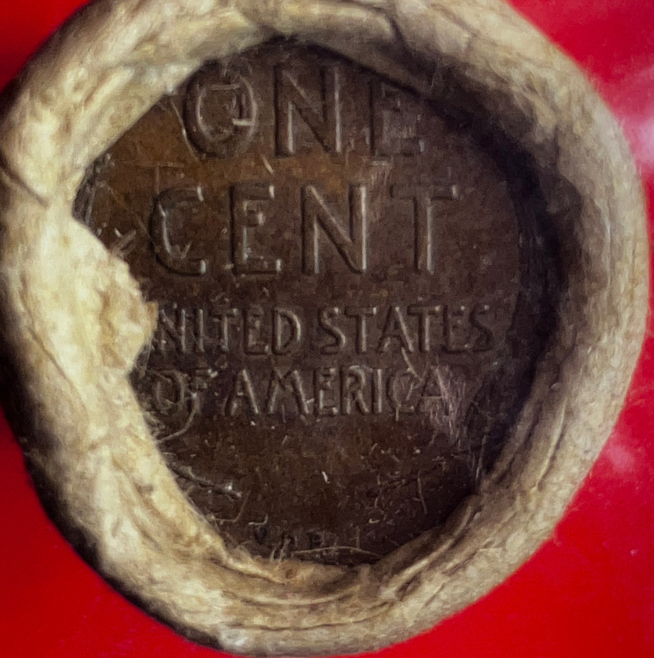 OLDER ROLL LINCOLN WHEAT CENT PENNY 1909 VDB'S BOTH ENDS SAN FRANCISCO ...