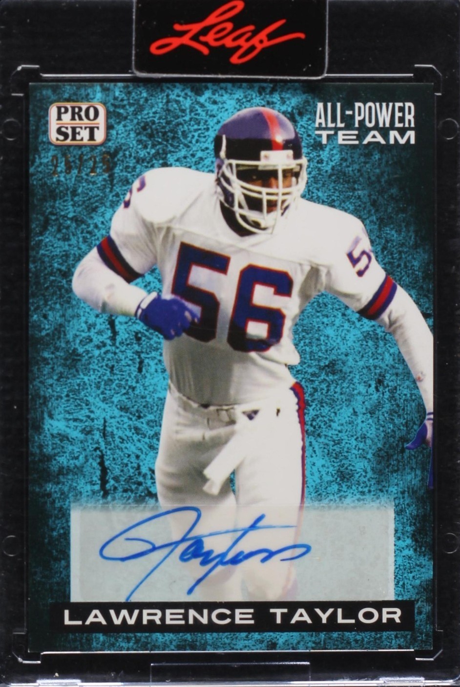 2022 Leaf Pro Set Sports - All-Power Team Autographs Lawrence Taylor # ...