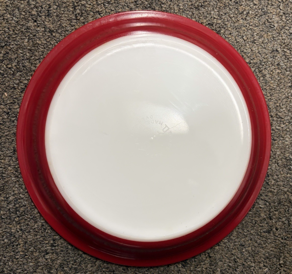 Pyrex 8 1/2" Burgundy/Cranberry Pie Plate #209 | eBay