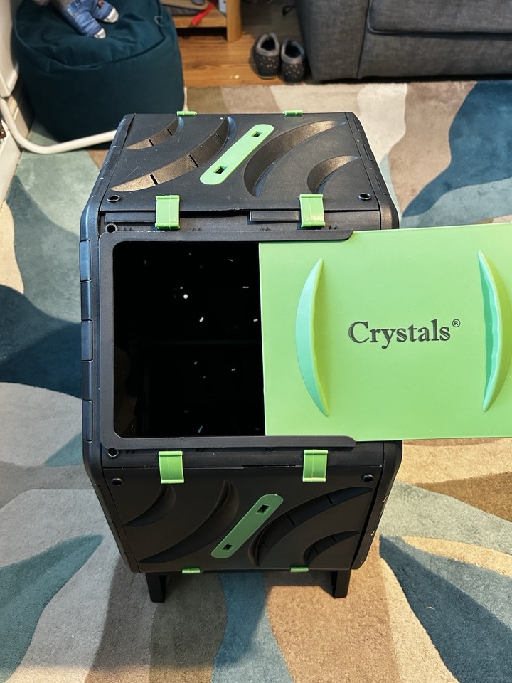 300L/65L Composter Bin Organic Eco Waste Compost Converter Garden Bin ...