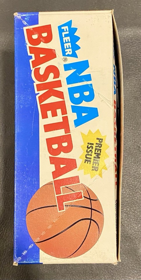 1986 fleer basketball empty Wax Box Micheal Jordan Rookie Year | eBay