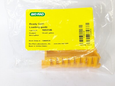 Bio-Rad Ready Gel Loading Guide 1653146 10-well, yellow | eBay