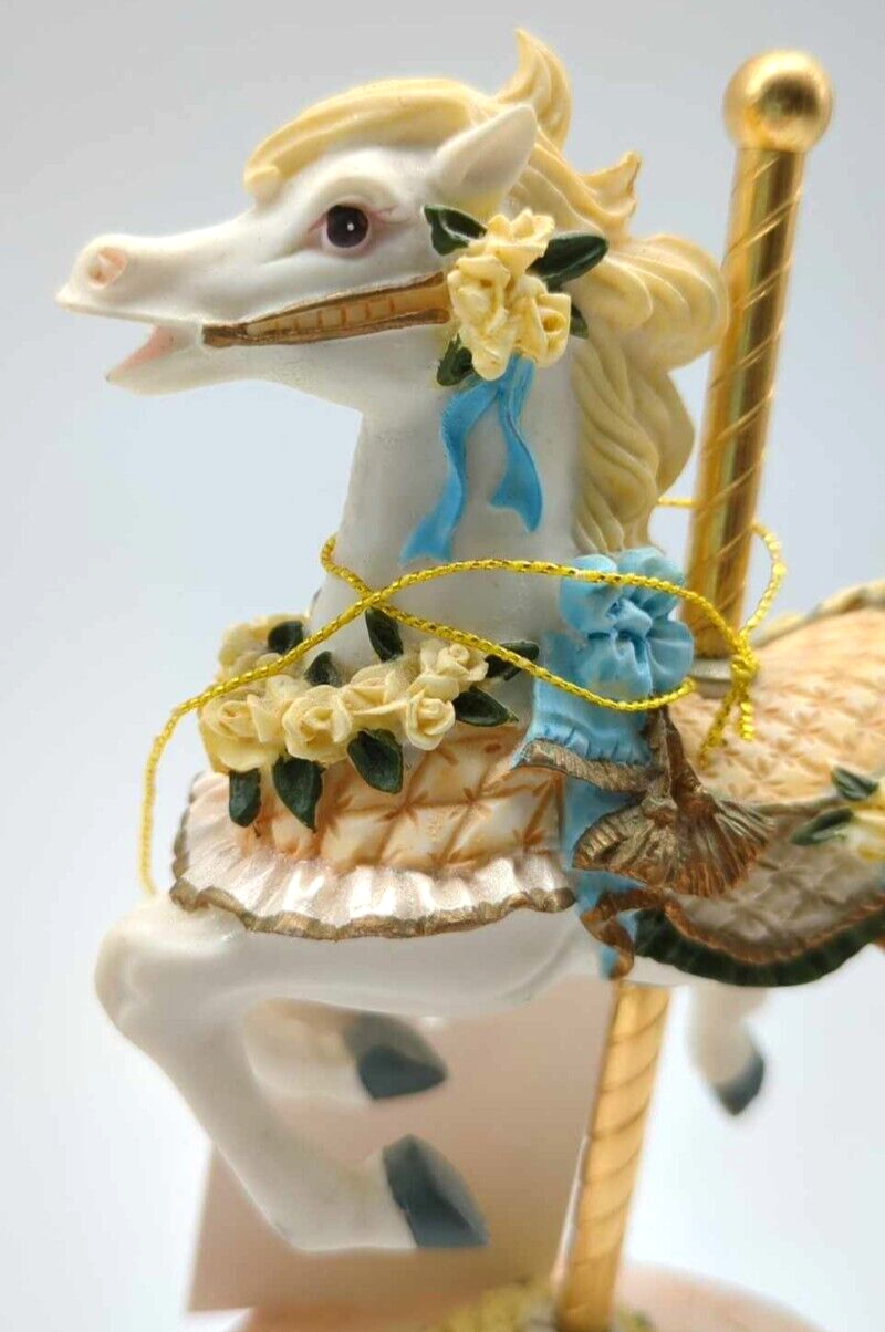 Melodies County Fair Collection "Love Me Tender" Carousel Horse With ...