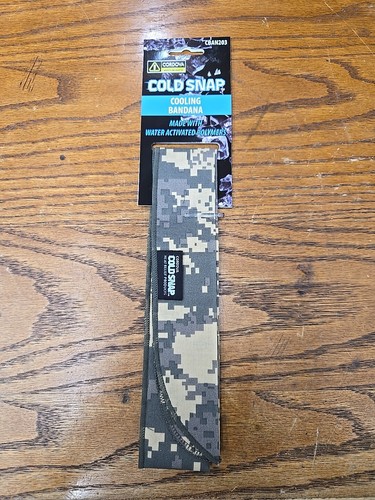 Digital Camo Cold Snap Cooling Bandana Water Activated Polymers CBAN203 ...