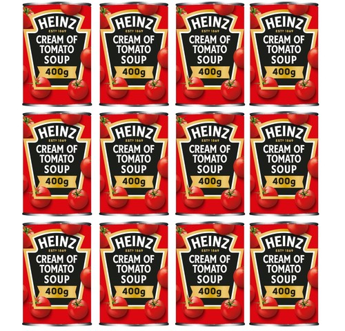 Heinz Cream OF Tomato Tinned Soup 400g PACK OF 12 | eBay