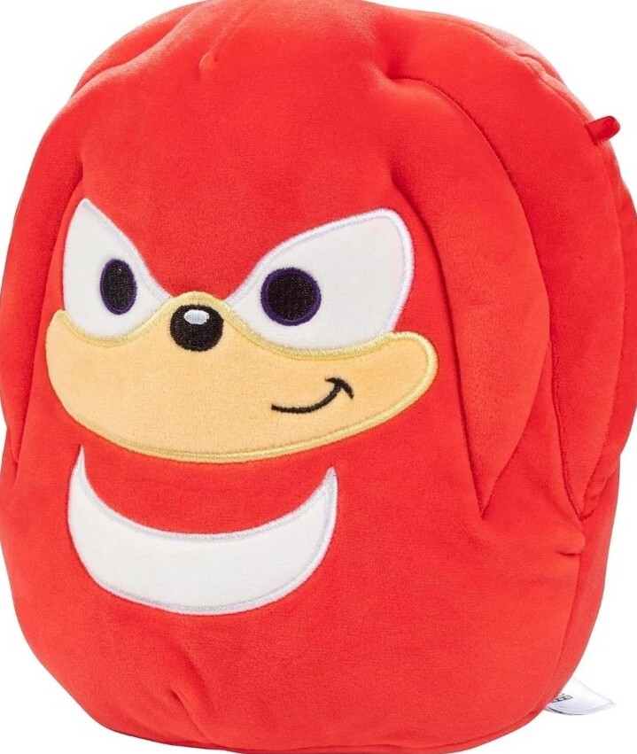 Squishmallow Kellytoy Plush Sonic The Hedgehog Knuckles 10" Inch New W ...