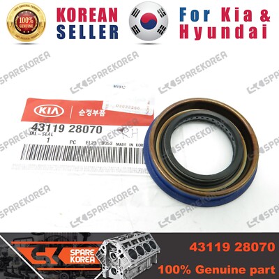 Genuine/OEM 4311928070 SEAL-OIL for Kia Morning 17 | eBay