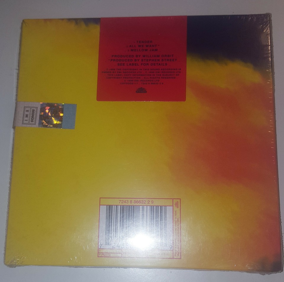 Blur ‎– Tender 1999 Europe Cardsleeve CD Single Brand NEW | eBay
