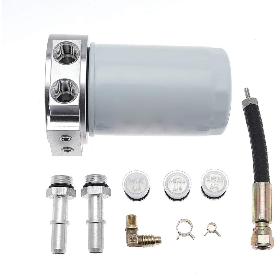 121003 Fuel Filter Conversion Kit For 2011-220 Ford 6.7L Powerstroke ...