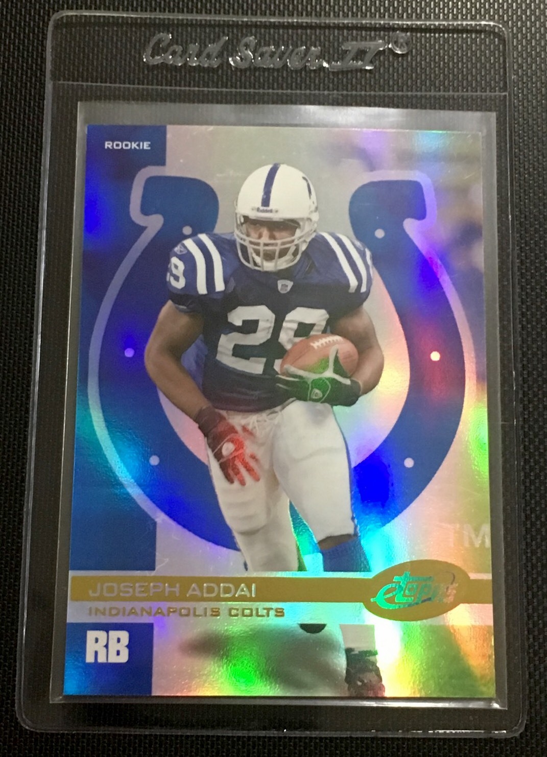 2006 eTopps #37 JOSEPH ADDAI Rookie RC 🏈 Colts #/1499 🏈 In Hand 🏈FREE ...
